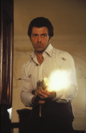 Production stills from the classic film "The Final Option